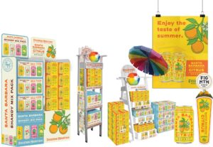 Figueroa Mountain Brewing’s Santa Barbara Shandy Series - Blindtiger Design