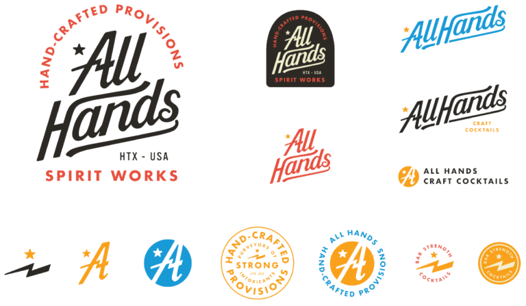 All Hands Craft Cocktails - Blindtiger Design
