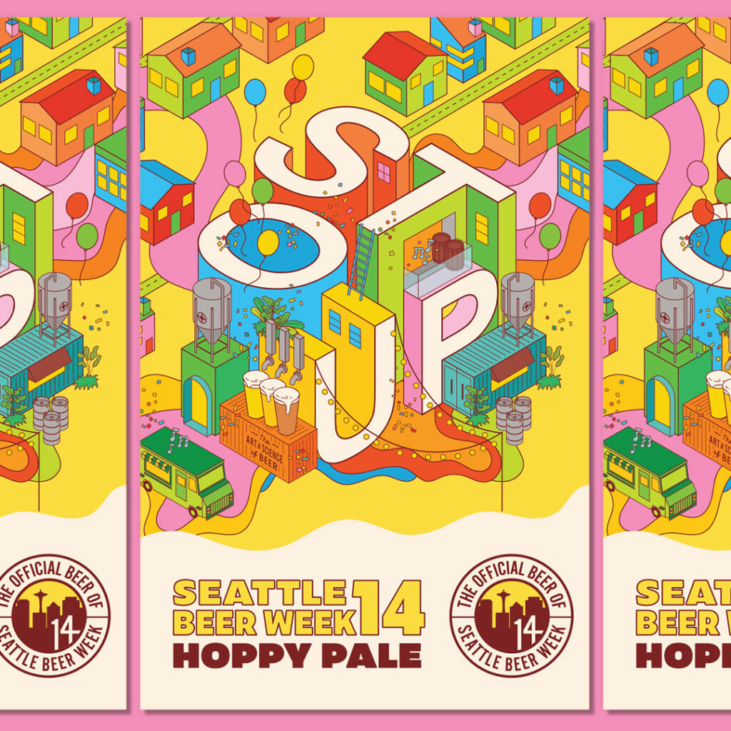Seattle Beer Week 2022 - Blindtiger Design