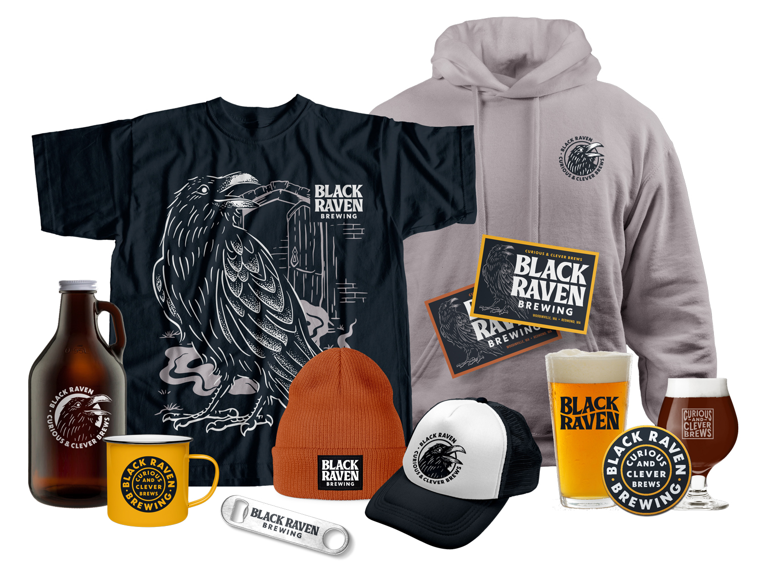Black Raven Brewing - Blindtiger Design