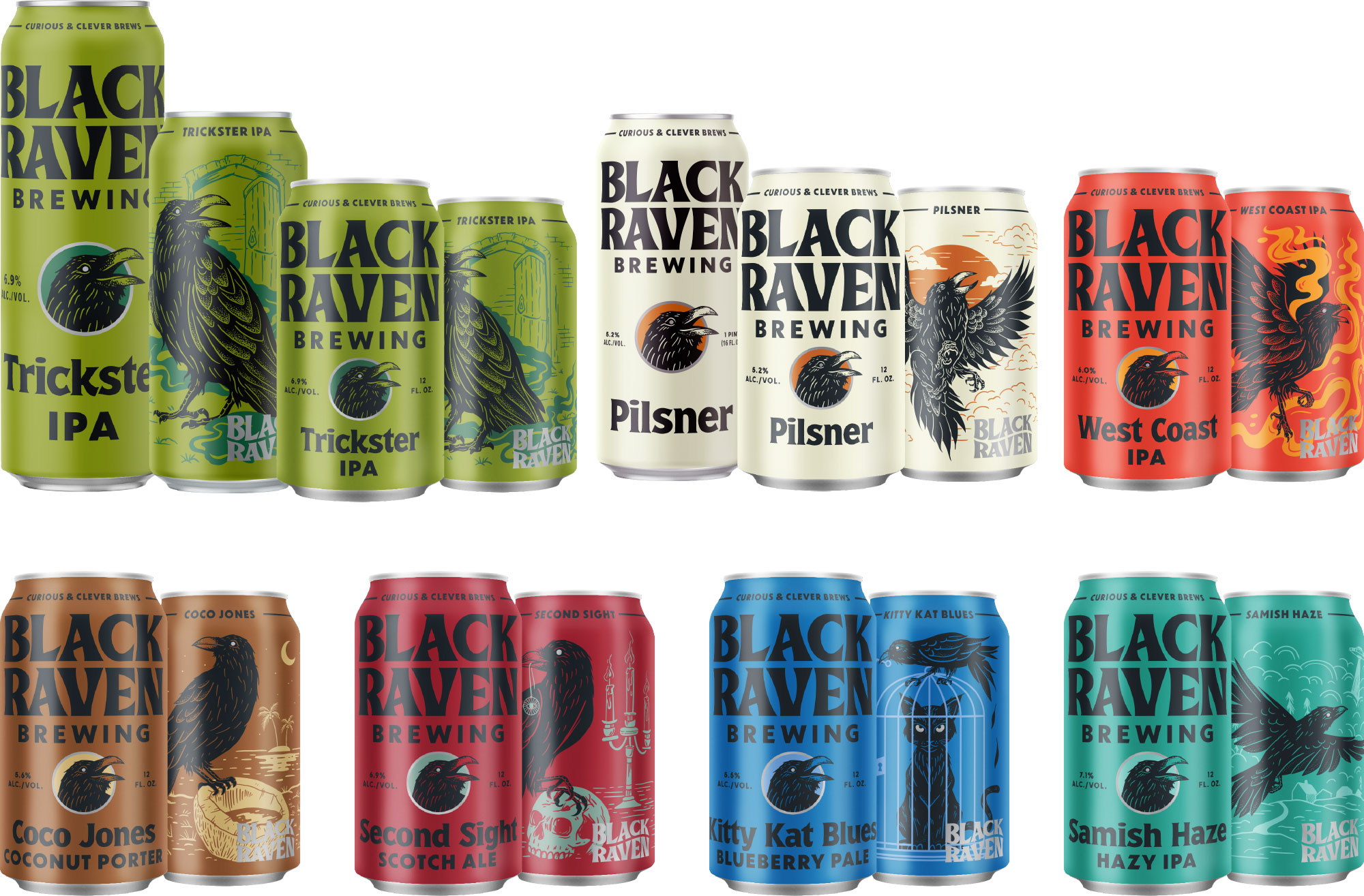 Black Raven Brewing – Blindtiger Design