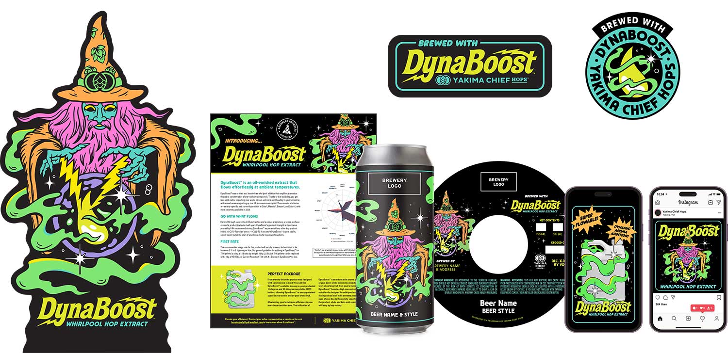Yakima Chief Hops DynaBoost & HyperBoost - Blindtiger Design
